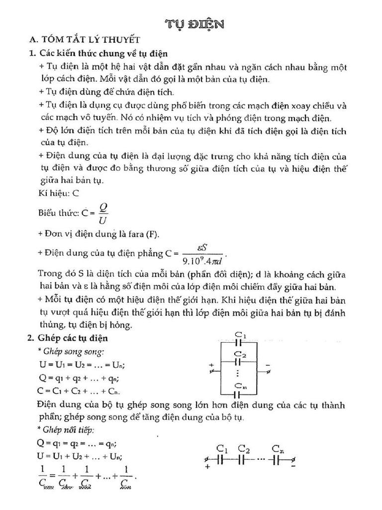 Cac Dang Bai Tap Tu Dien | PDF
