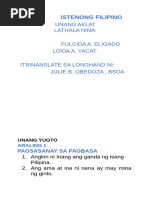 Ofad 40013 - Filipino Stenography (1) (Common) | PDF