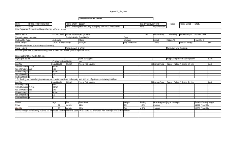 Appendix_IV N (1) | PDF | Knife