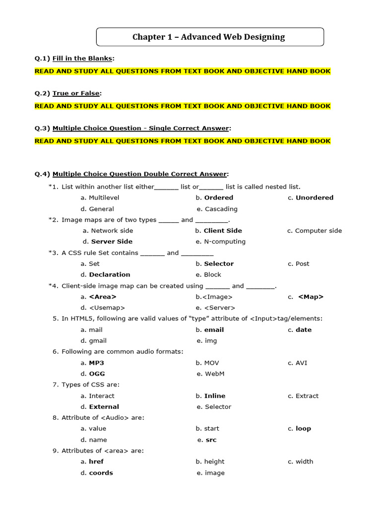 SCI - IT - Most Likely Questions in Board Exams | PDF | Search Engine ...