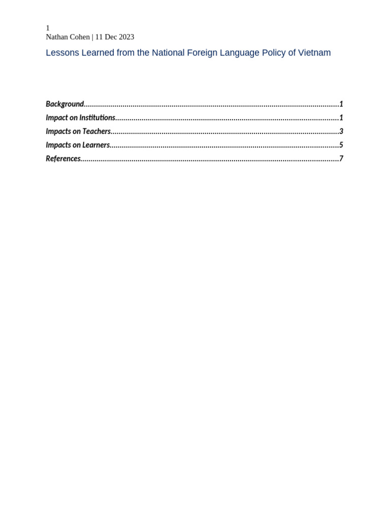 SEAMEO Article Nathan Cohen Revised | PDF | Learning | Teachers