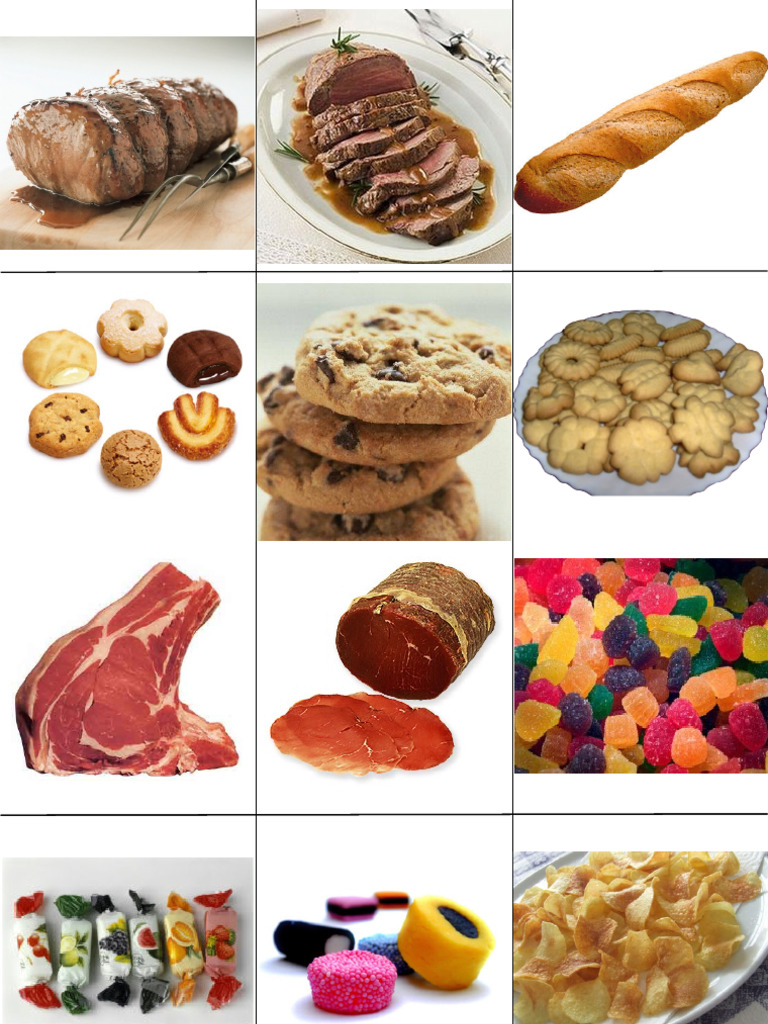 Categorías Alimentos Ok | PDF