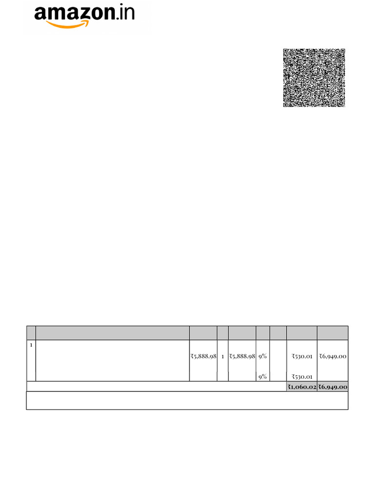 amazon invoice | PDF | Invoice | Payments