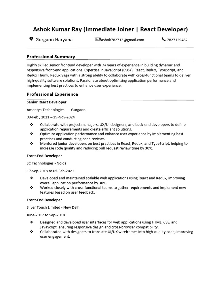 ASHOK KUMAR RAY - ICO - Avest | PDF | Java Script | Systems Architecture