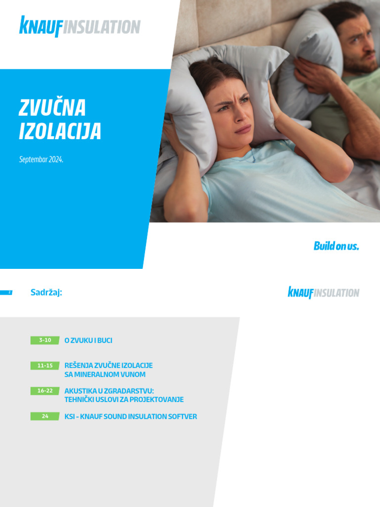 Brosura - Zvucna Izolacija - Srbija | PDF