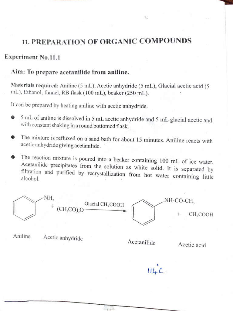 Organic Compound Preparation Methods | PDF | Chemical Compounds | Chemistry