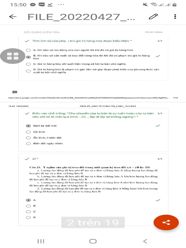 ĐỀ GIỮA KỲ ABCD K47 | PDF