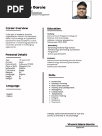 Resume Working Student Jollibee | PDF | Teachers | Learning