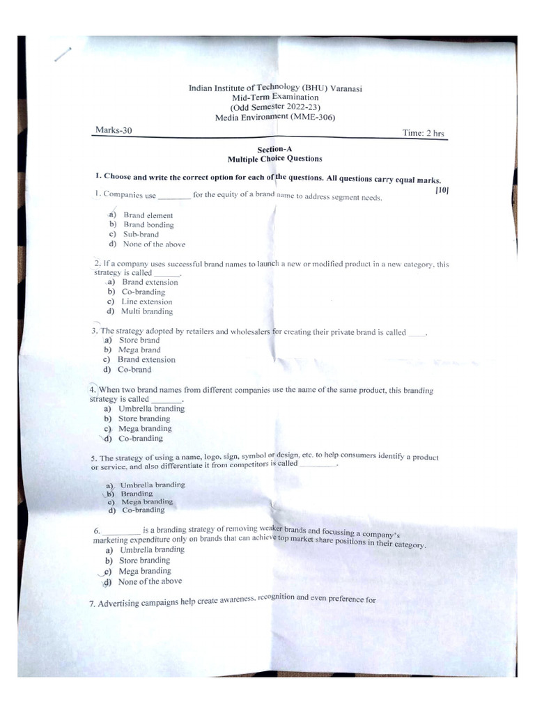 MME-306 Midsem | PDF