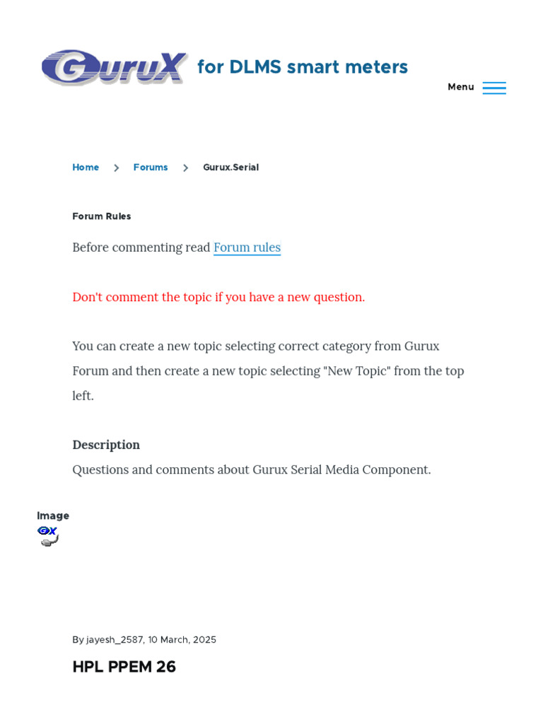 Gurux Serial For DLMS Smart Meters | PDF | Computing | Computer Engineering