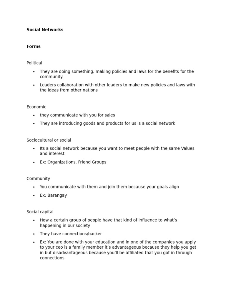 Understanding Social Networks and Influence | PDF