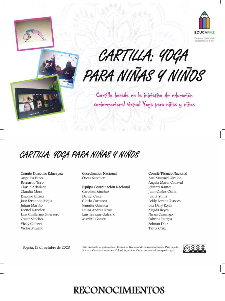CARTILLA YOGA PARA NINOS Imprimir - Compressed 2 | PDF