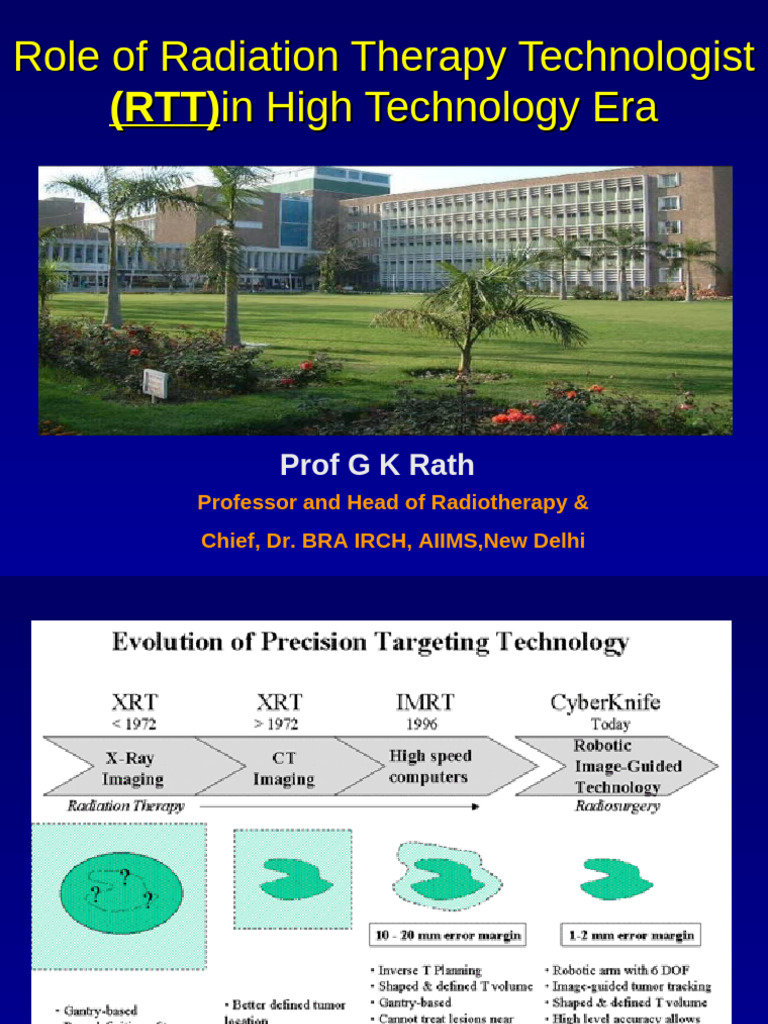 KOLKATA 13 NOV Role of Radiotherapy Technologist in High Technology Era ...