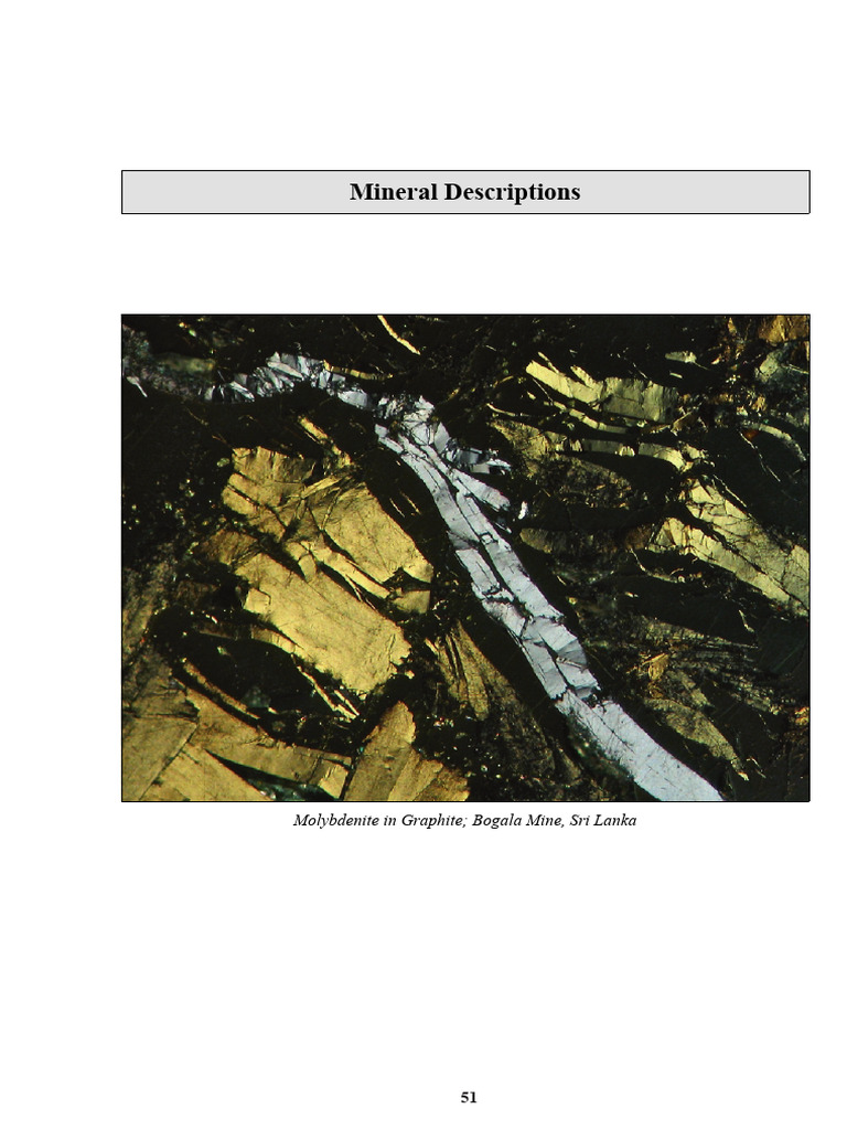Mineral-Descriptions_2014_The-Ore-Minerals-Under-the-Microscope | PDF