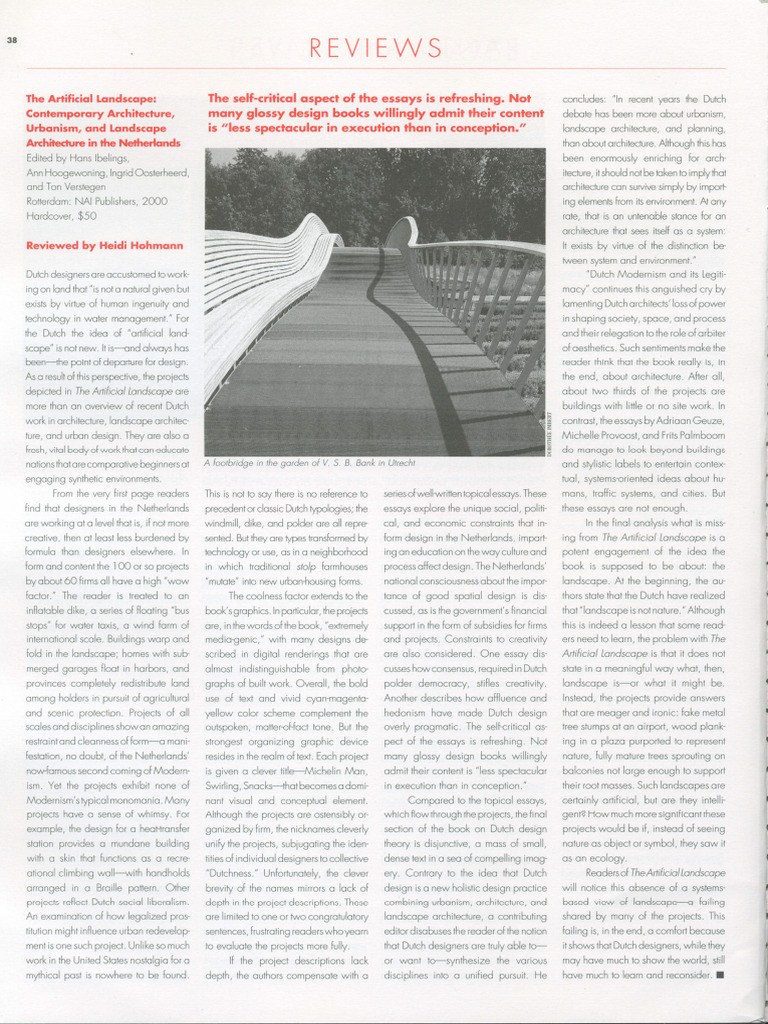 2004 Hohmann ReviewsArtificial | PDF | Design