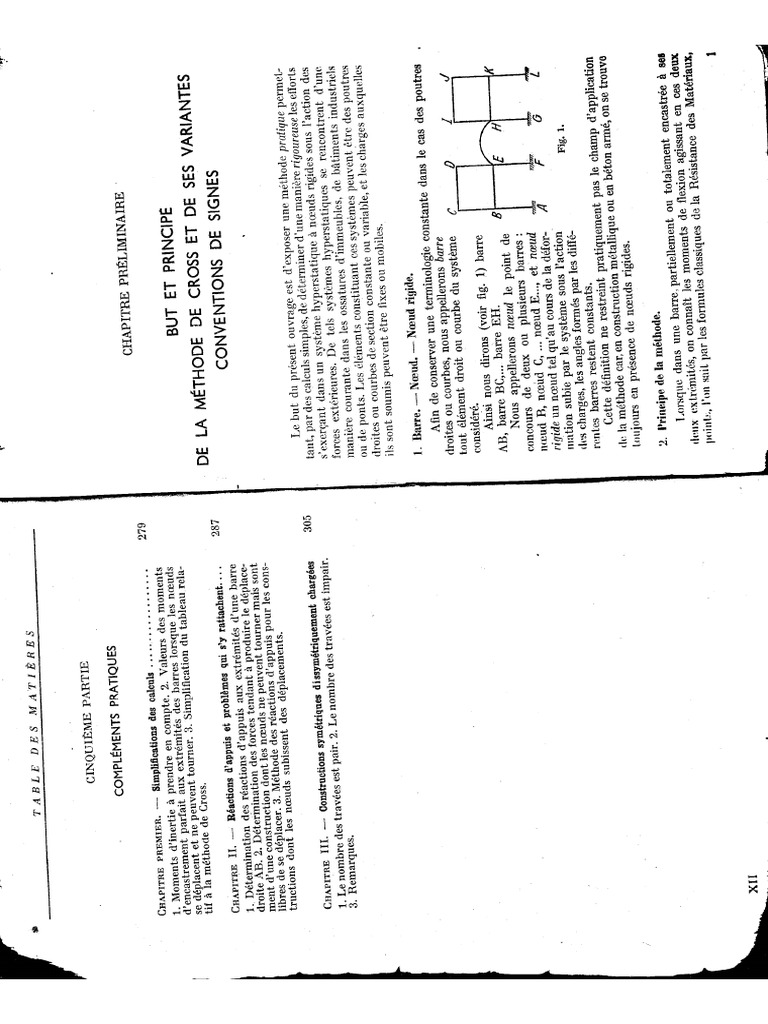 Méthode de Cross | PDF