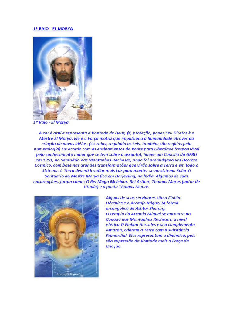 EL MORYA | PDF | Deus | Sabedoria