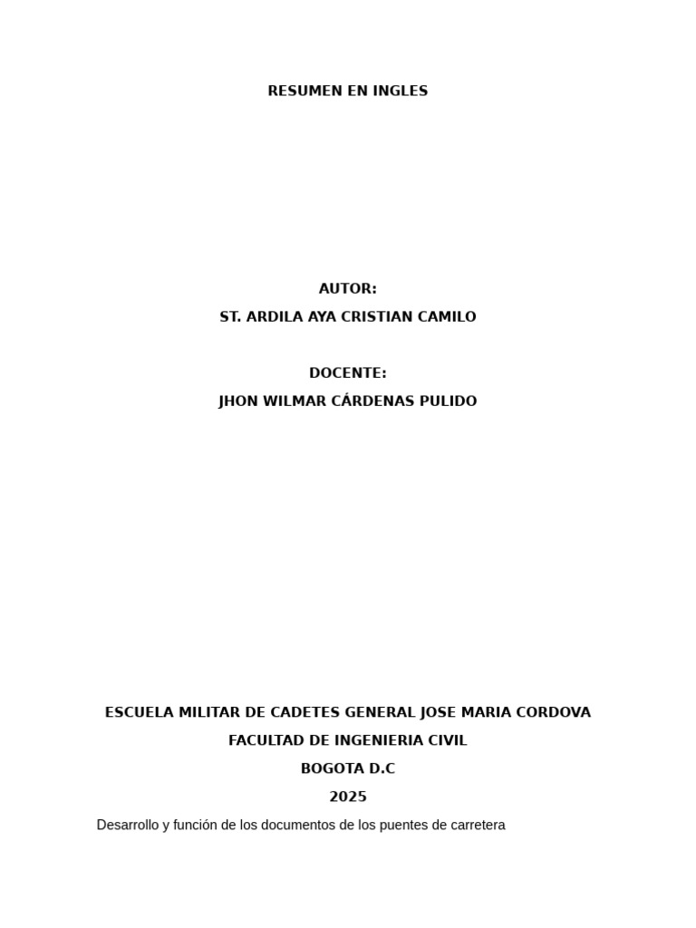 Resumen en Ingles | PDF