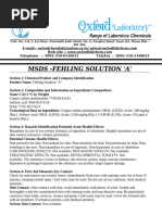 Msds CuSO4.5H2O | PDF | Personal Protective Equipment | Solubility