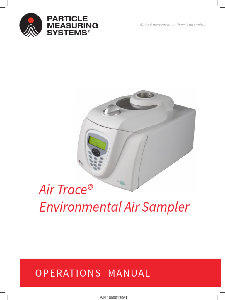 Manual Muestreador de Aire MPS | PDF | Colony Forming Unit | Printer ...