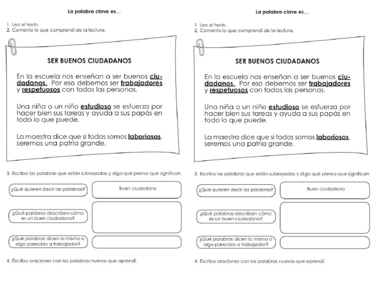 Ser Buenos Ciudadanos | PDF