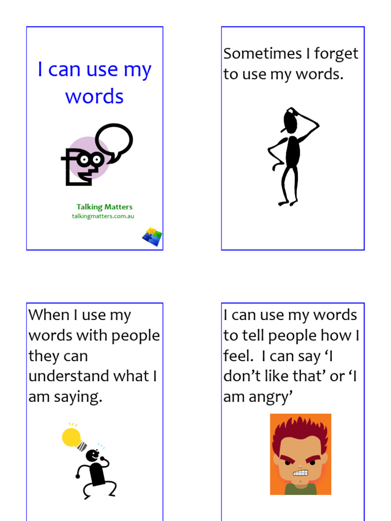 Importance of Using Words for Communication | PDF