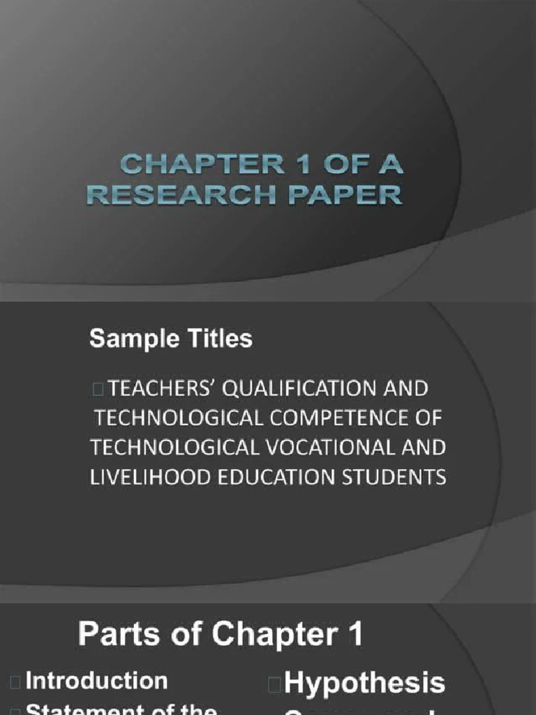 Chapter 1 Practical Research | PDF