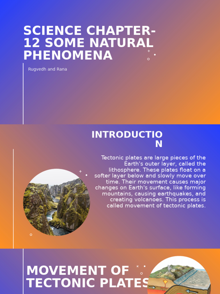 Science Project Natural Phenomena (Autosaved) | PDF | Plate Tectonics | Earthquakes