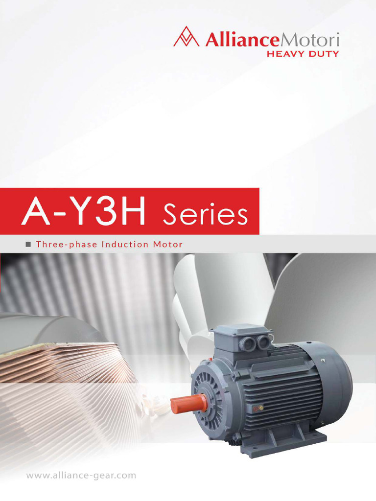 Alliance Motori Heavy Duty Type A Y3H Series Watermark 150CMP 1 | PDF