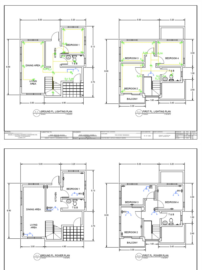 Guerrero Lighting and PowerPlan | PDF | Building Engineering | Electrical Wiring
