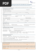 Form-Solicitacao CV-HCV Versao 27042020 Dcci | PDF | Hepatite | Hepatite C