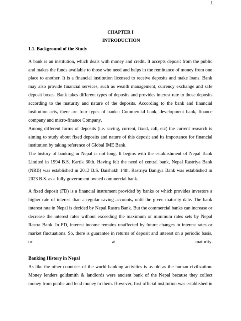 BBS Report6 | PDF | Banks | Methodology