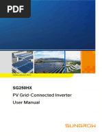 Inverter Sungrow 125Kw SG125CX-P2 - Datasheet | PDF | Alternating Current | Power Inverter