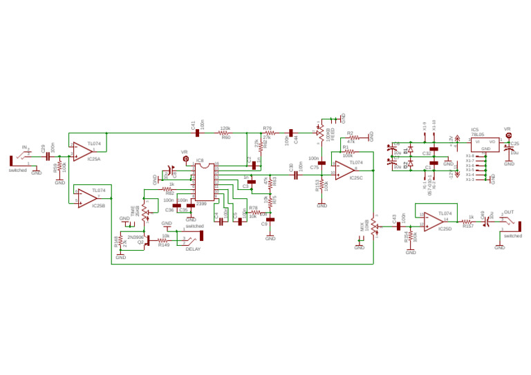 echo schematic | PDF