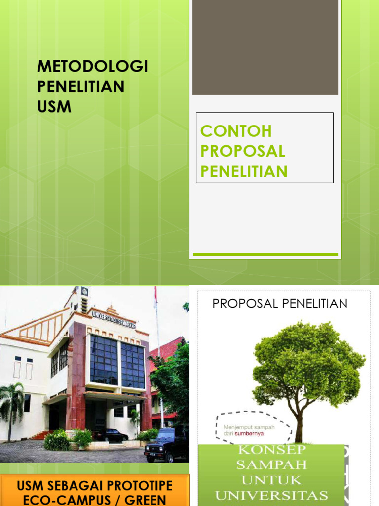 4A-Metopen Contoh Proposal Sampah | PDF