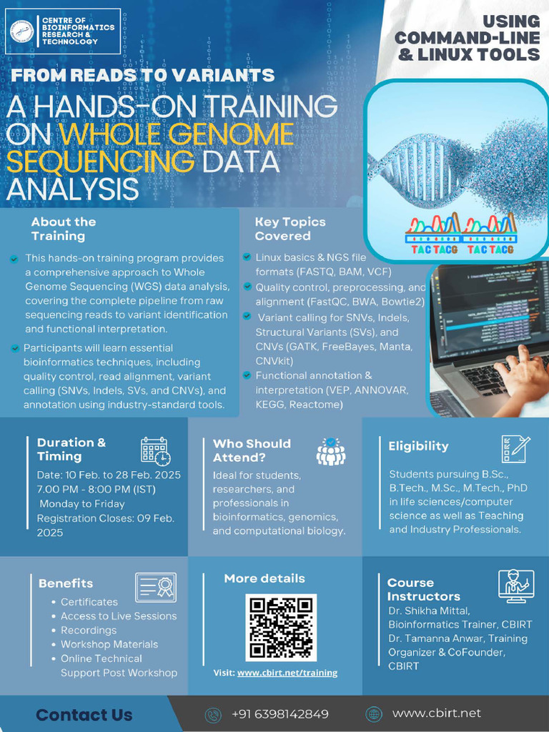 Whole Genome Sequencing Data Analysis | PDF