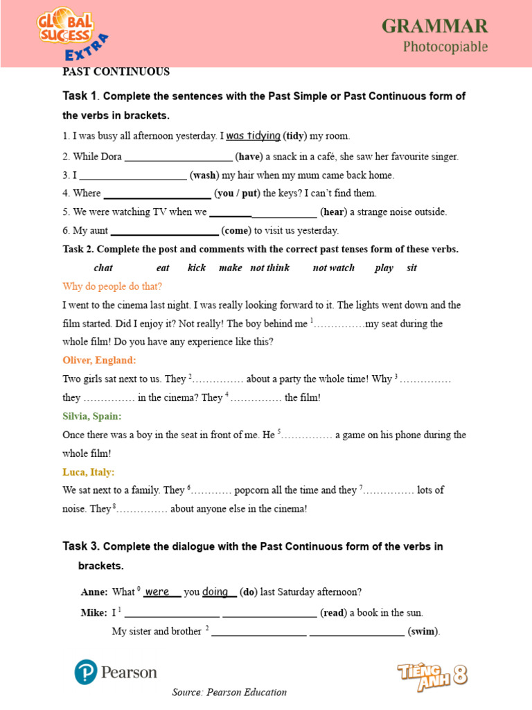Unit 9 Extra - Grammar | PDF | Linguistics | Grammar