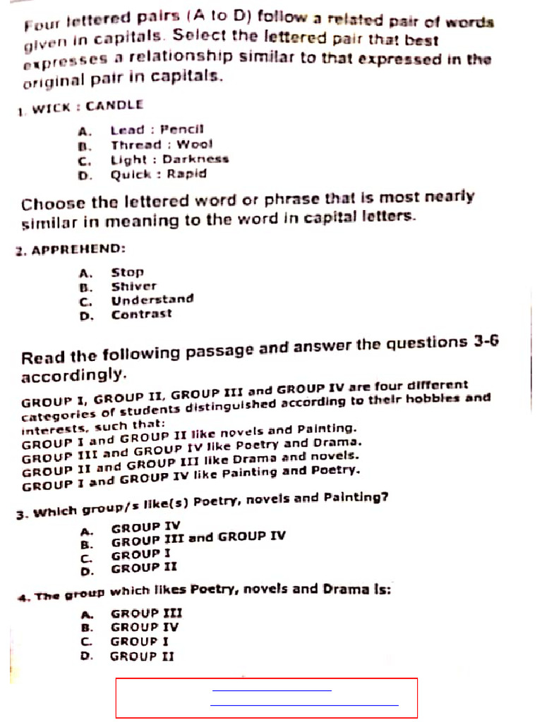 Sub Inspector Paper 2019 MOD | PDF