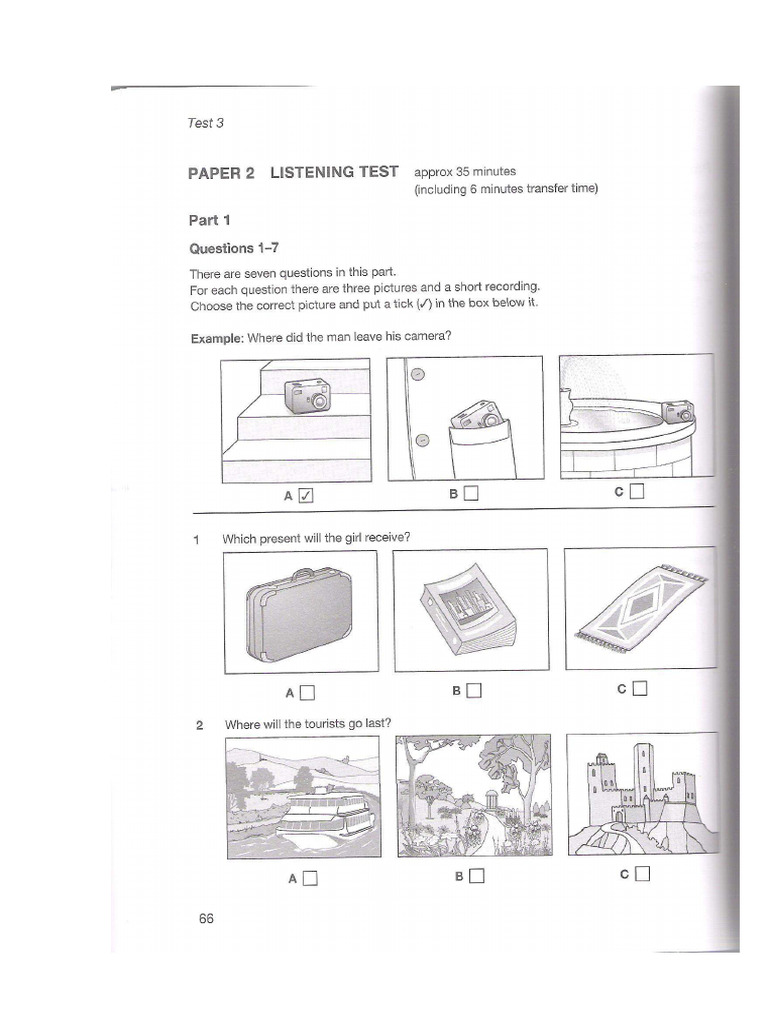 PET 7 Lis Test 3 | PDF
