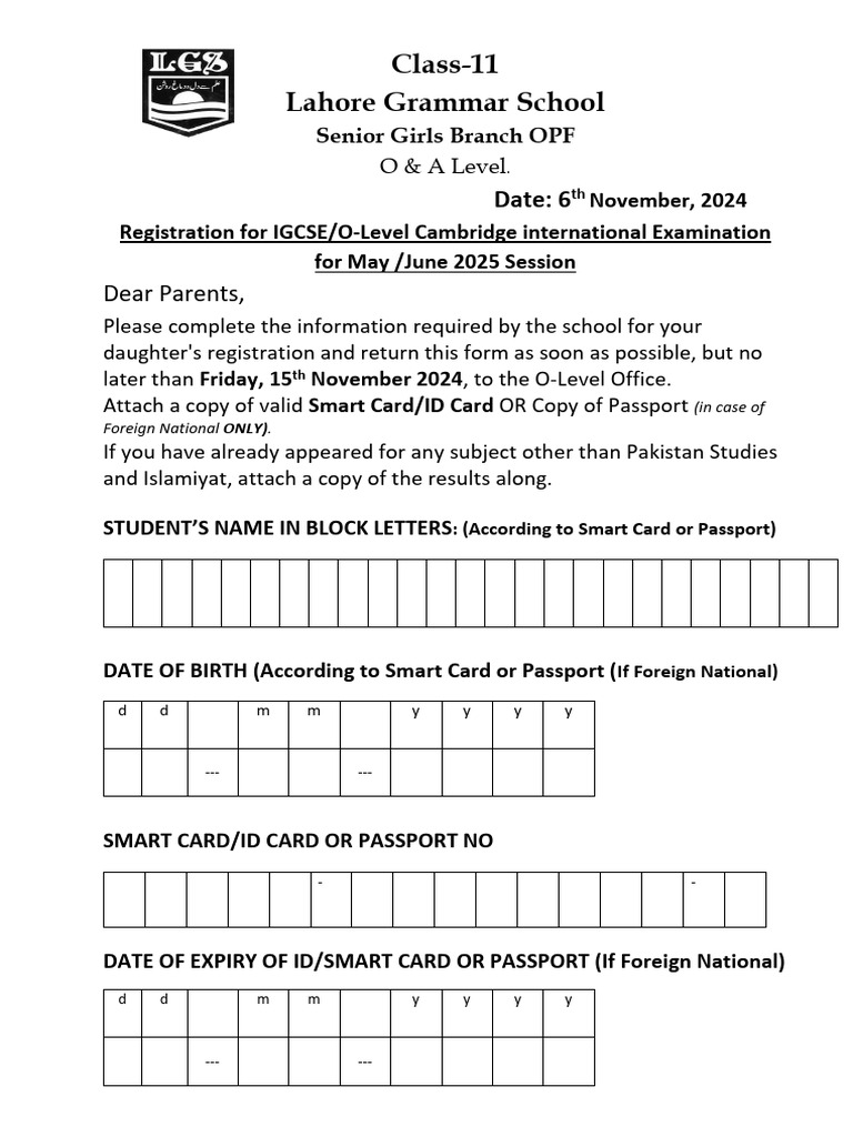 CAIE May-June 2025 (Class 11) 2 | PDF | Qualifications | Student Assessment And Evaluation