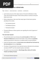 Mughal Empire Land Revenue Systems | PDF | Mughal Empire | Taxes