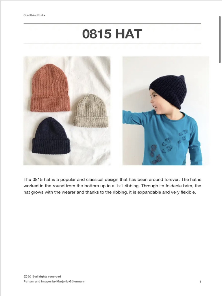 0815 Hat | PDF