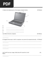 End of Term Ii Ict S2 Exam | PDF | Computer Security | Security