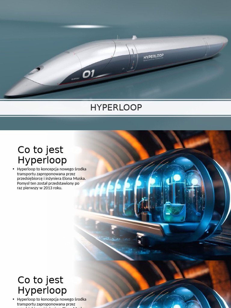 Prezentacja Hyperloop | PDF
