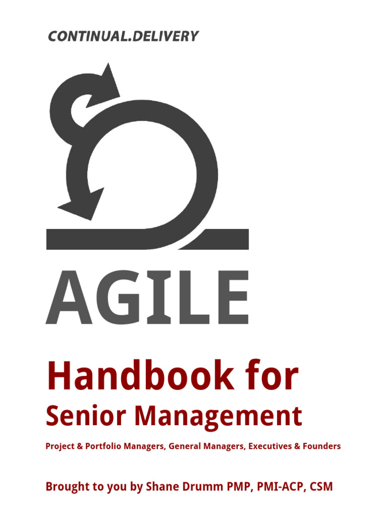 Agile Handbook For Senior Management 1 - 5fPh0skm3W845ct | PDF | Agile ...