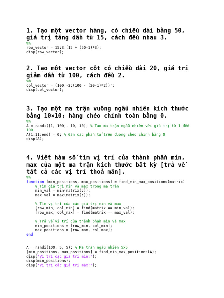 Matlab_homework_1 | PDF