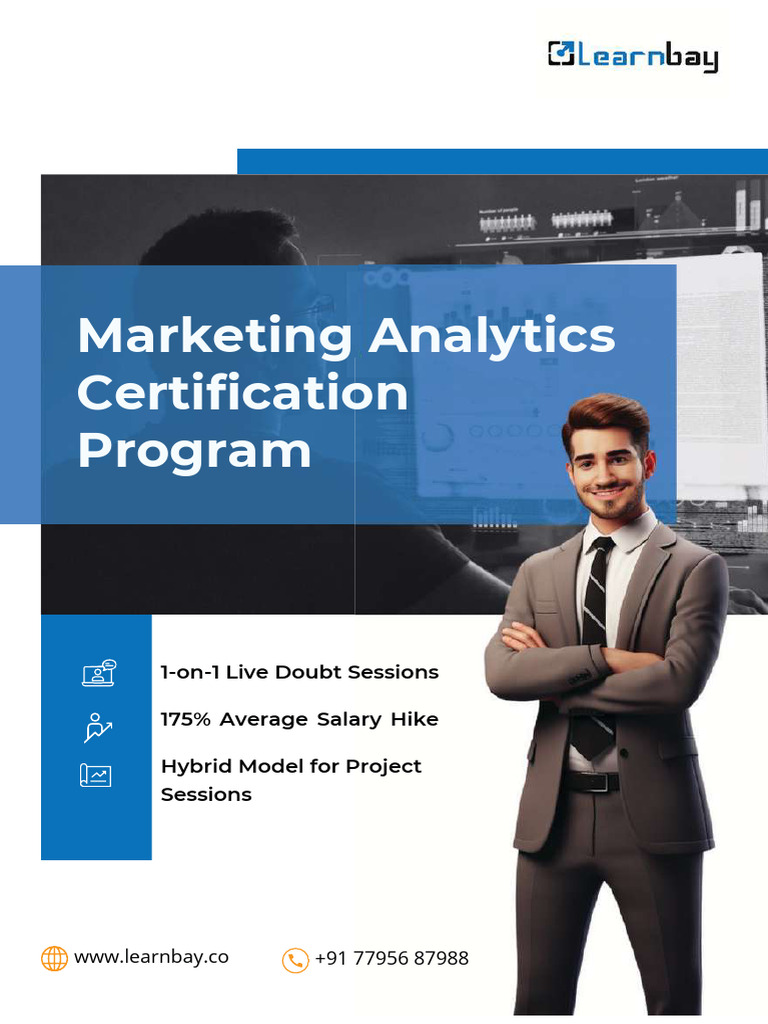 Marketing Analytics Certification Program | PDF | Statistics | Mongo Db