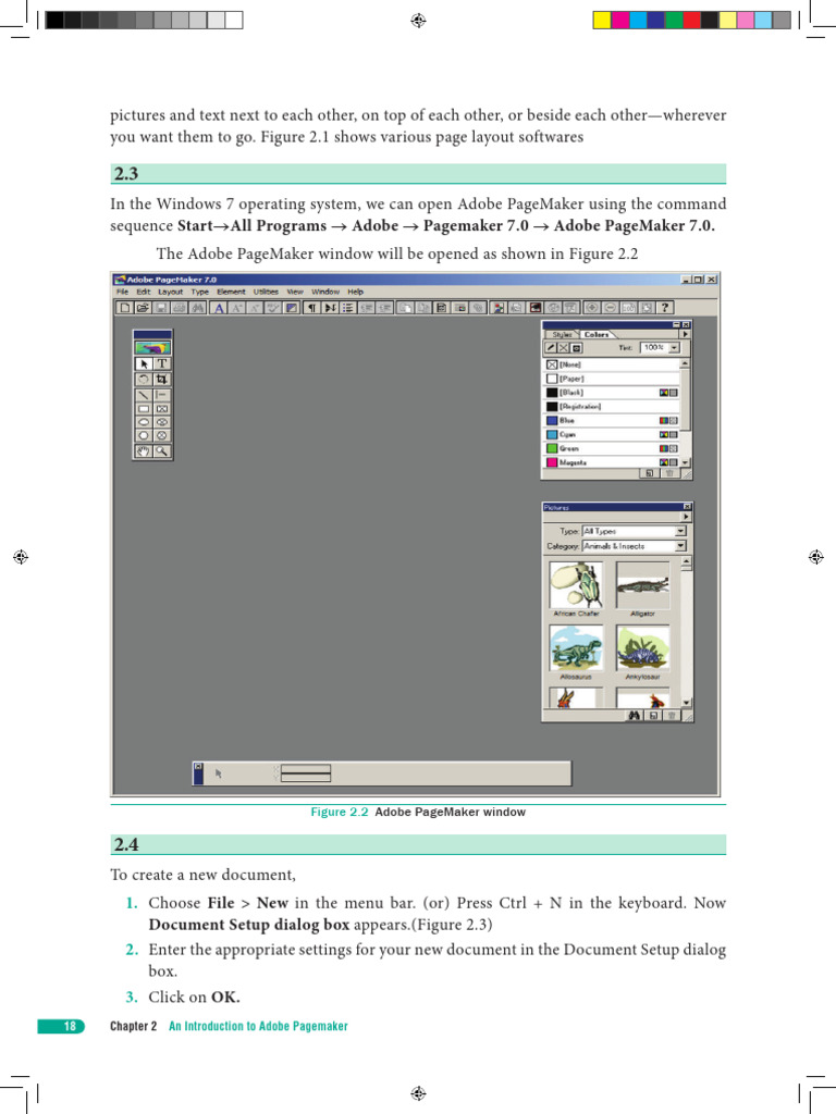 Adobe PageMaker Document Creation Guide | PDF