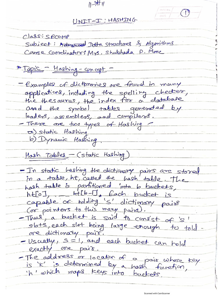 DSA_Unit-1_Notes | PDF