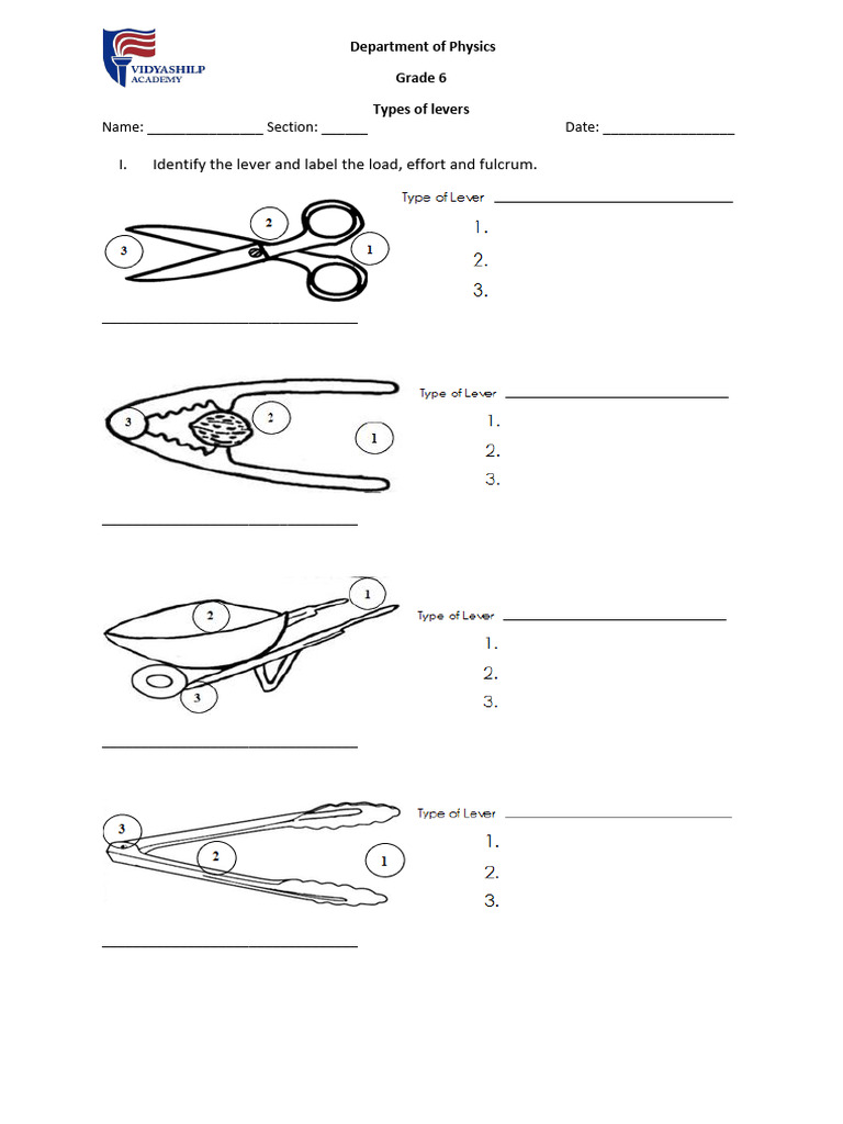Types of Lever | PDF